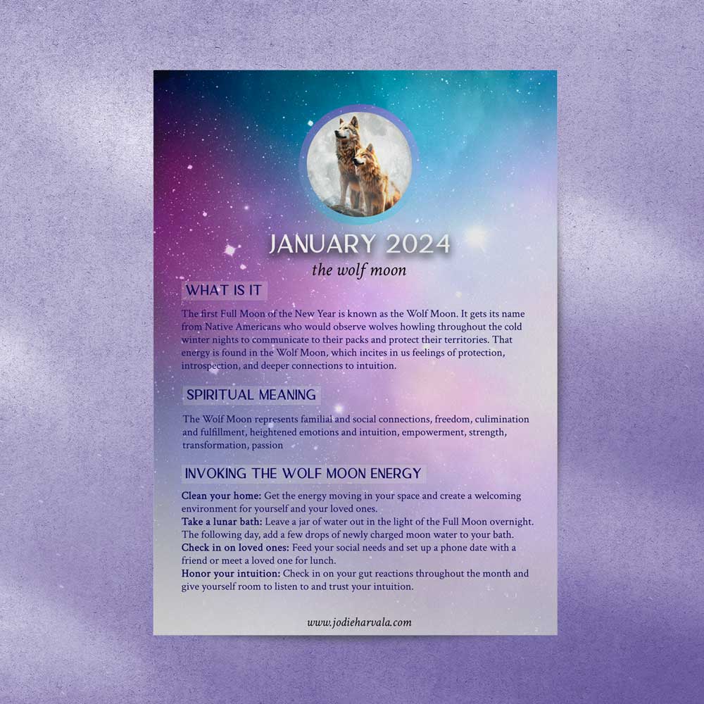 Full Moon Clearing Ritual • Psychic Medium Jodie Harvala